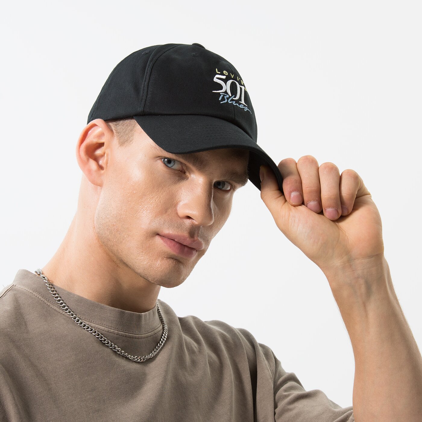 LEVI'S ШАПКА 501 CAP D7069-0001 Дамски Цвят черен Модни Шапки с козирка ...
