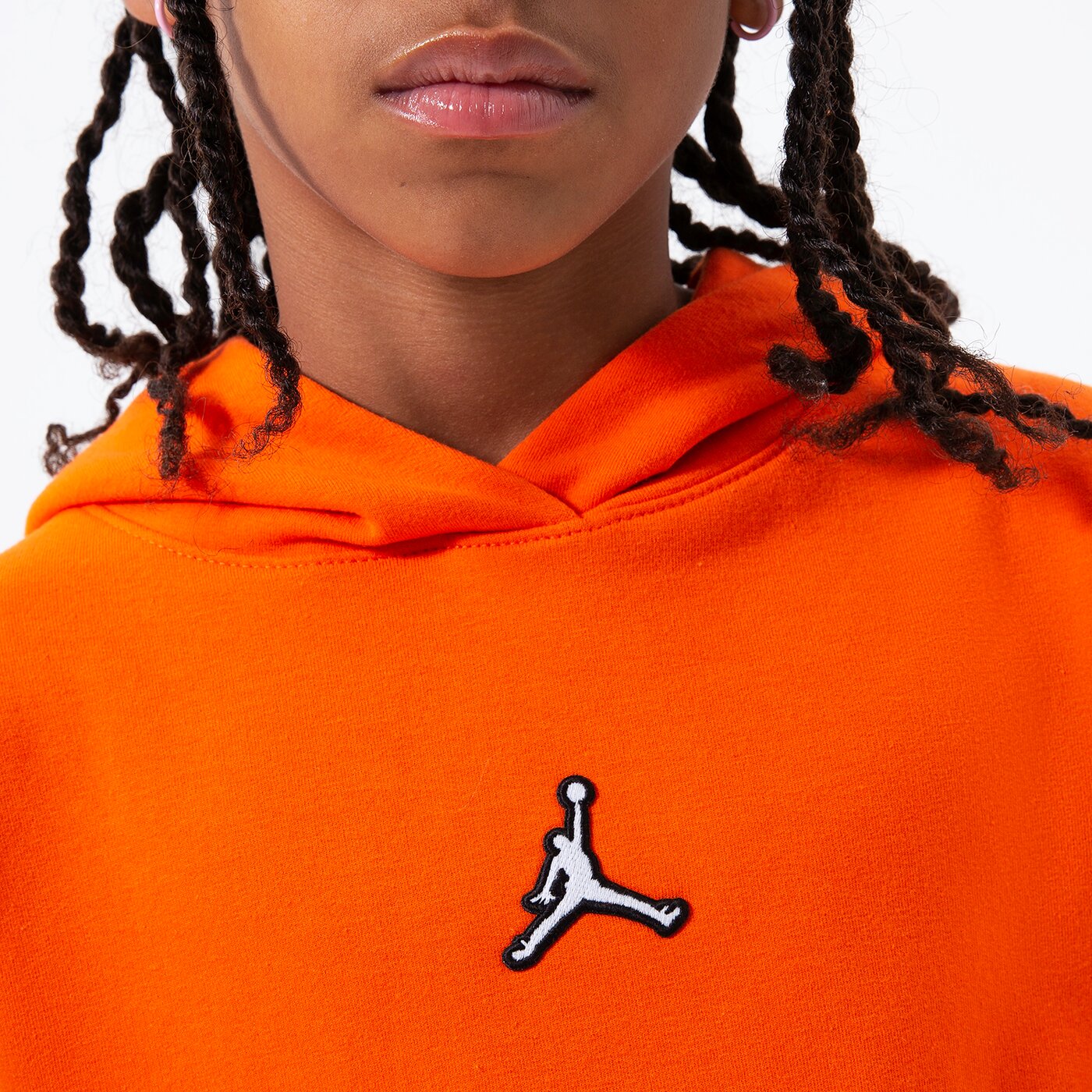 JORDAN СУИТЧЪР С КАЧУЛКА JDG JUMPMAN CREW GIRL 45A858-N1Y Детски Цвят ...