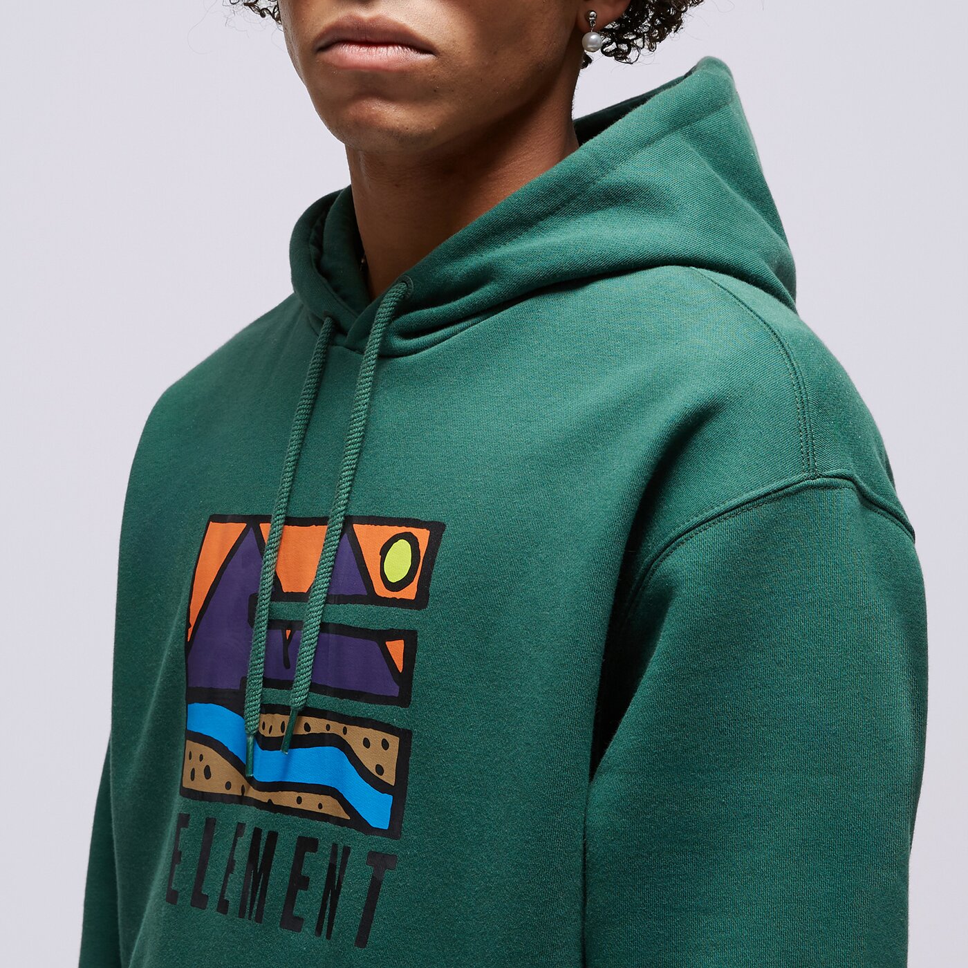 ELEMENT СУИТЧЪР С КАЧУЛКА TREKKA HOOD ELYSF00204-GSL0 Мъжки Цвят зелен ...