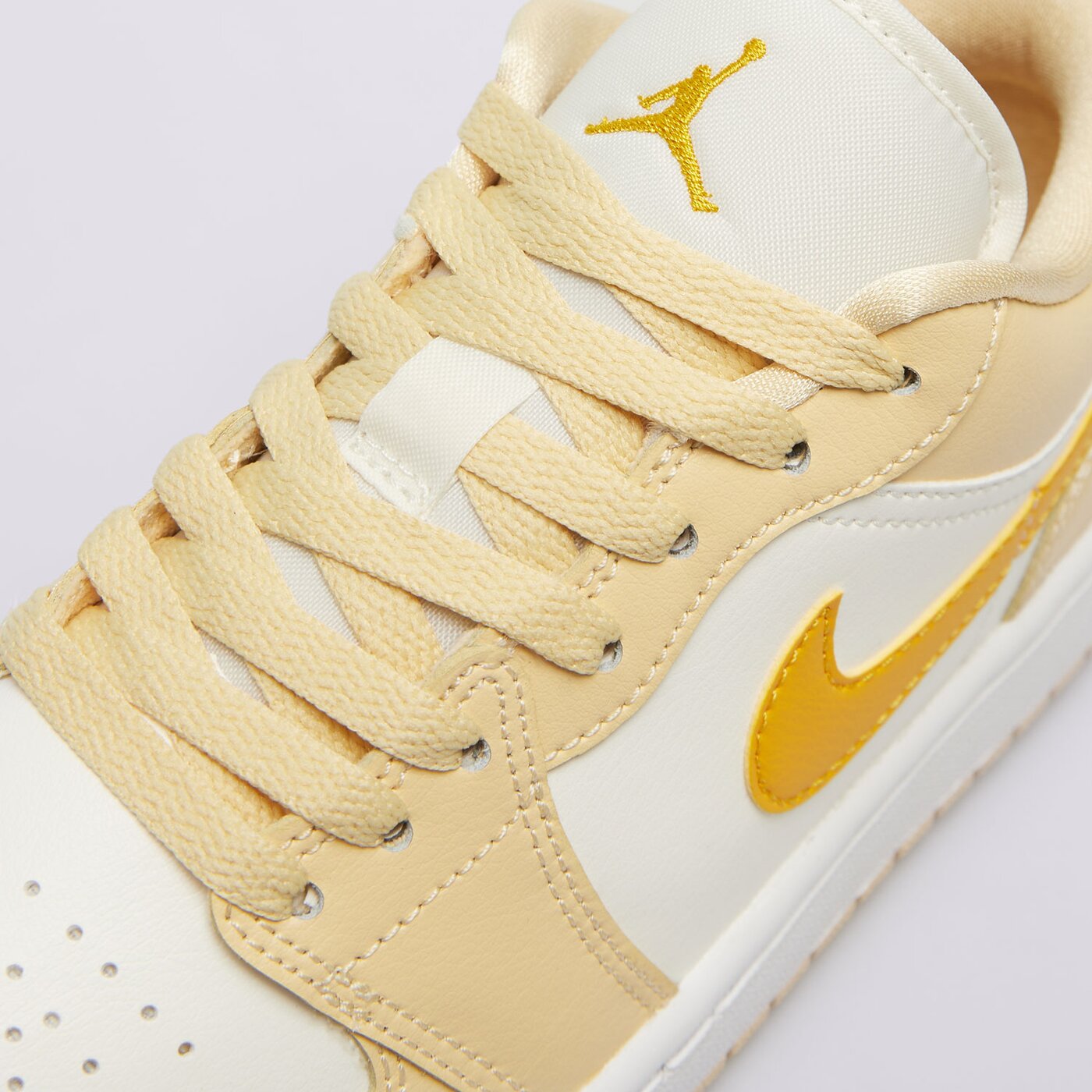 AIR JORDAN 1 LOW DC0774-170 Дамски Цвят жълт Модни Маратонки Обувки ...