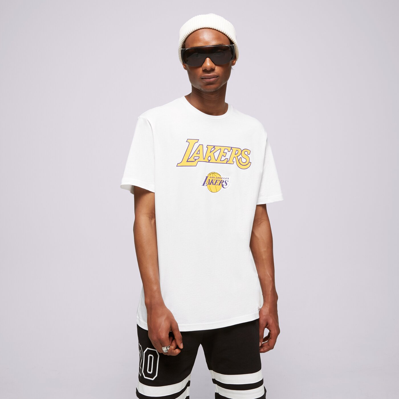 NEW ERA ТЕНИСКА NBA TEAM LOGO LAKERS LOS ANGELES LAKERS 60357058 Мъжки Цвят бял Модни Тениски ...