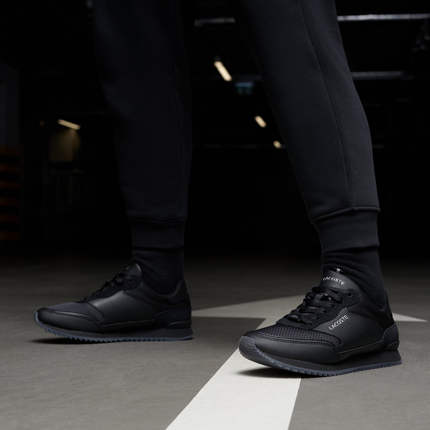 LACOSTE PARTNER LUXE 0121 1 QSP SMA 741SMA011302H Мъжки Цвят черен Модни Маратонки Обувки ...