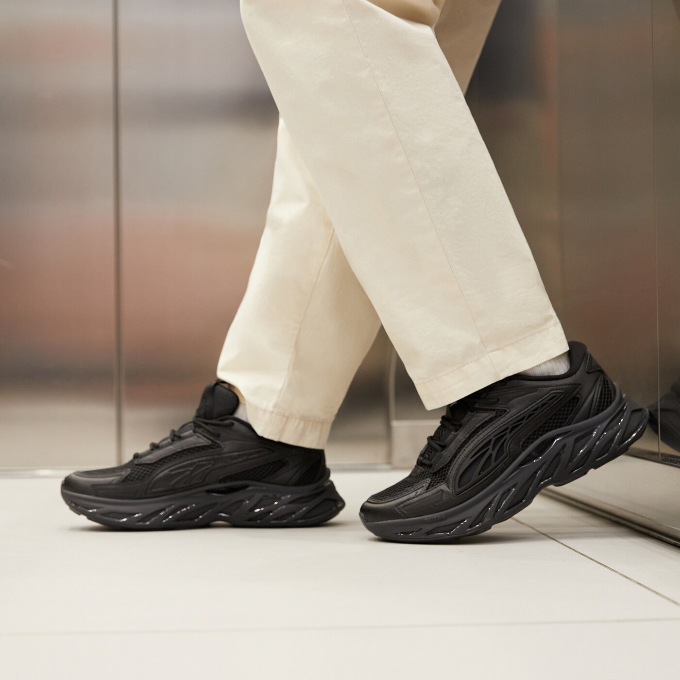 PUMA EXOTEK NITRO BASE 39493307 Мъжки Цвят черен Модни Маратонки Обувки ...