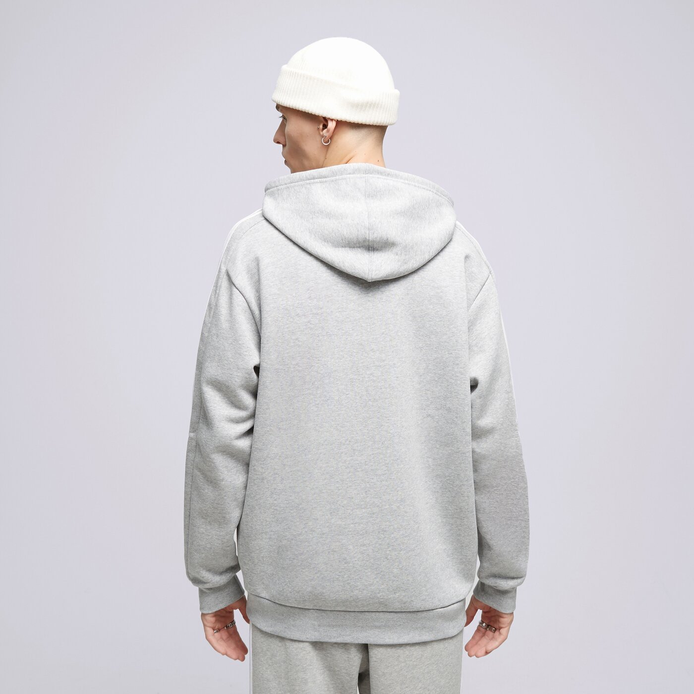 ADIDAS СУИТЧЪР M 3S FL HD IJ6474 Мъжки Цвят сив Модни Суичъри Дрехи ...