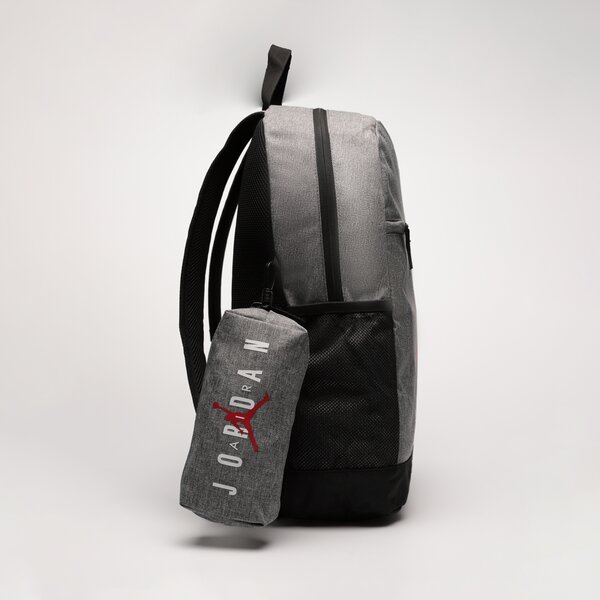 JORDAN РАНИЦА JAN AIR SCHOOL BACKPACK 9B0503-GEH Детски Цвят сив Модни ...