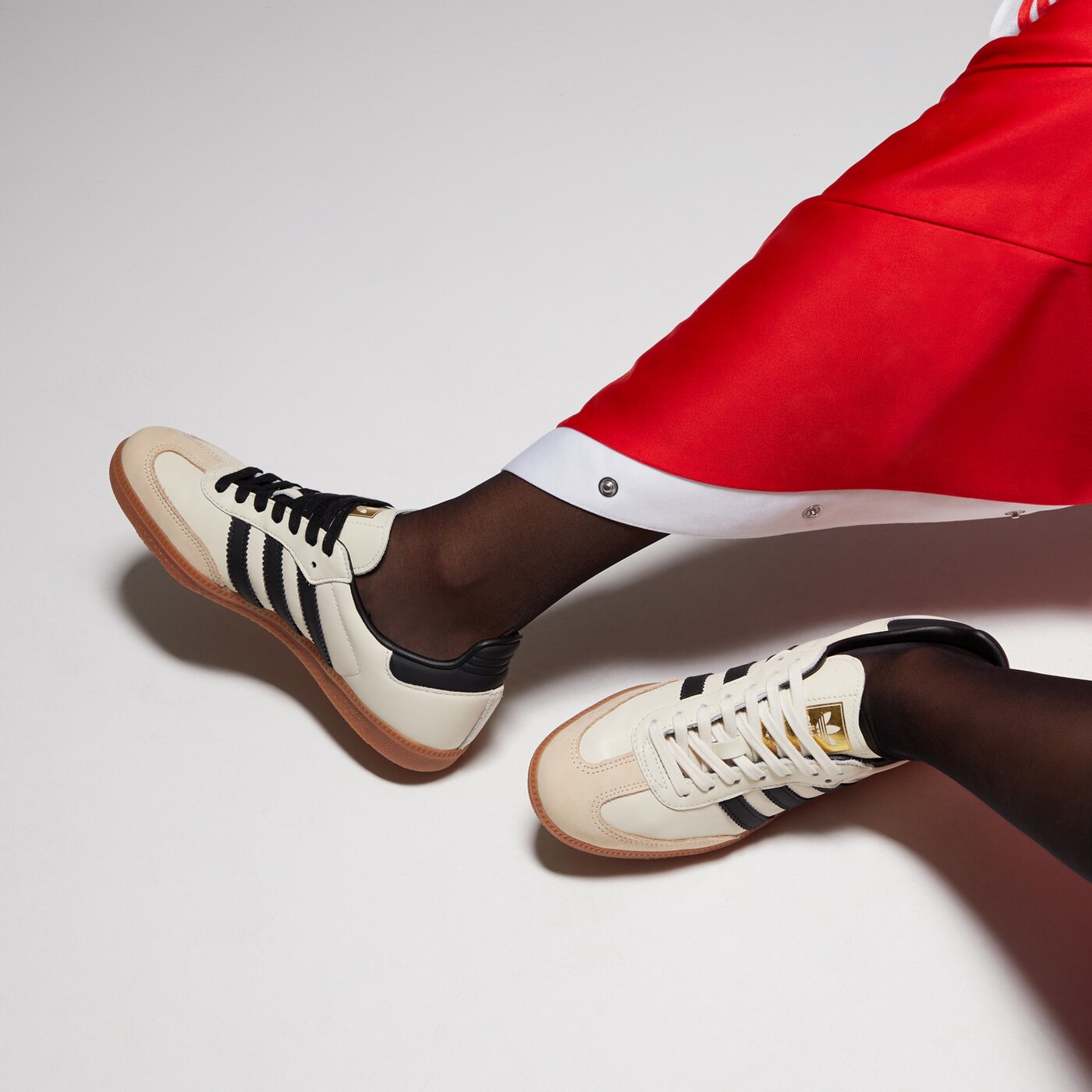 ADIDAS SAMBA OG W ID0478 Дамски Цвят бежов Модни Маратонки Обувки ...