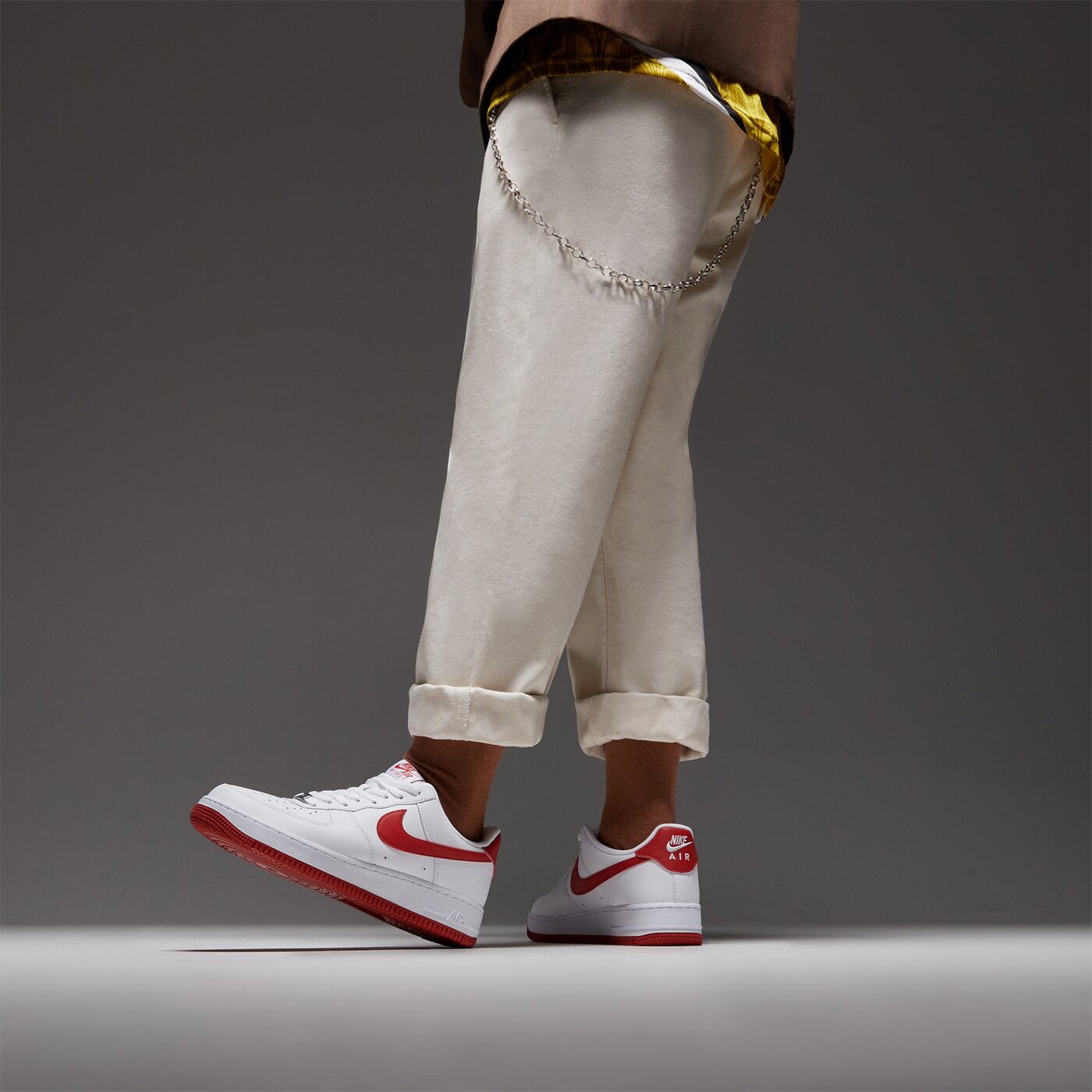 NIKE AIR FORCE 1 '07 FJ4146-106 Мъжки Цвят бял Модни Маратонки Обувки ...