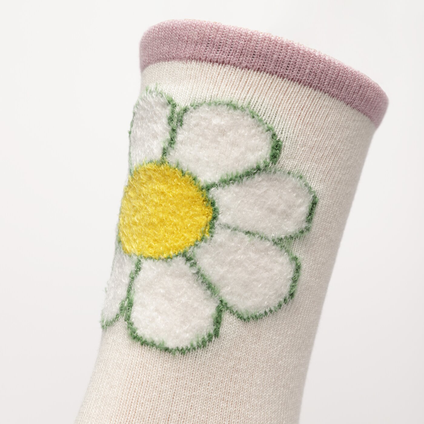 VANS ЧОРАПИ OVERSIZED FLORAL SOCK VN00074KFS8 Дамски Цвят бял Модни ...