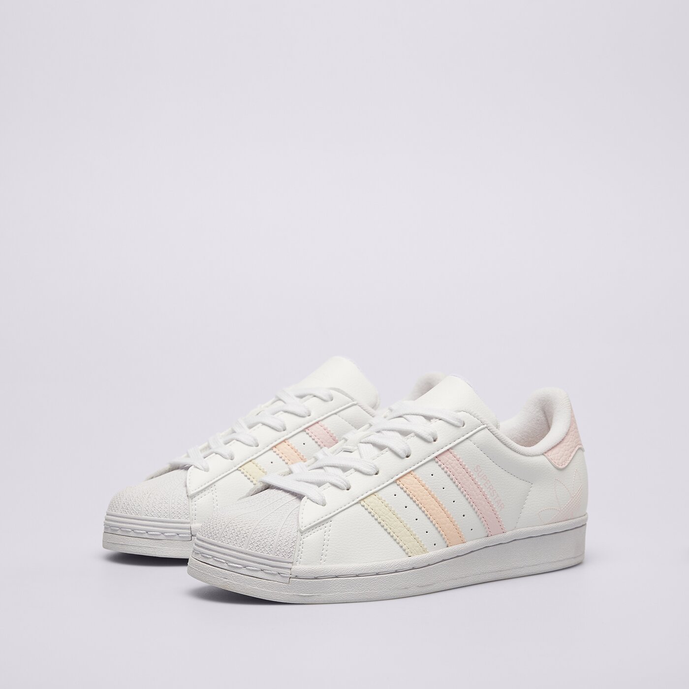 ADIDAS SUPERSTAR J IF3570 Детски Цвят бял Модни Маратонки Обувки adidas ...