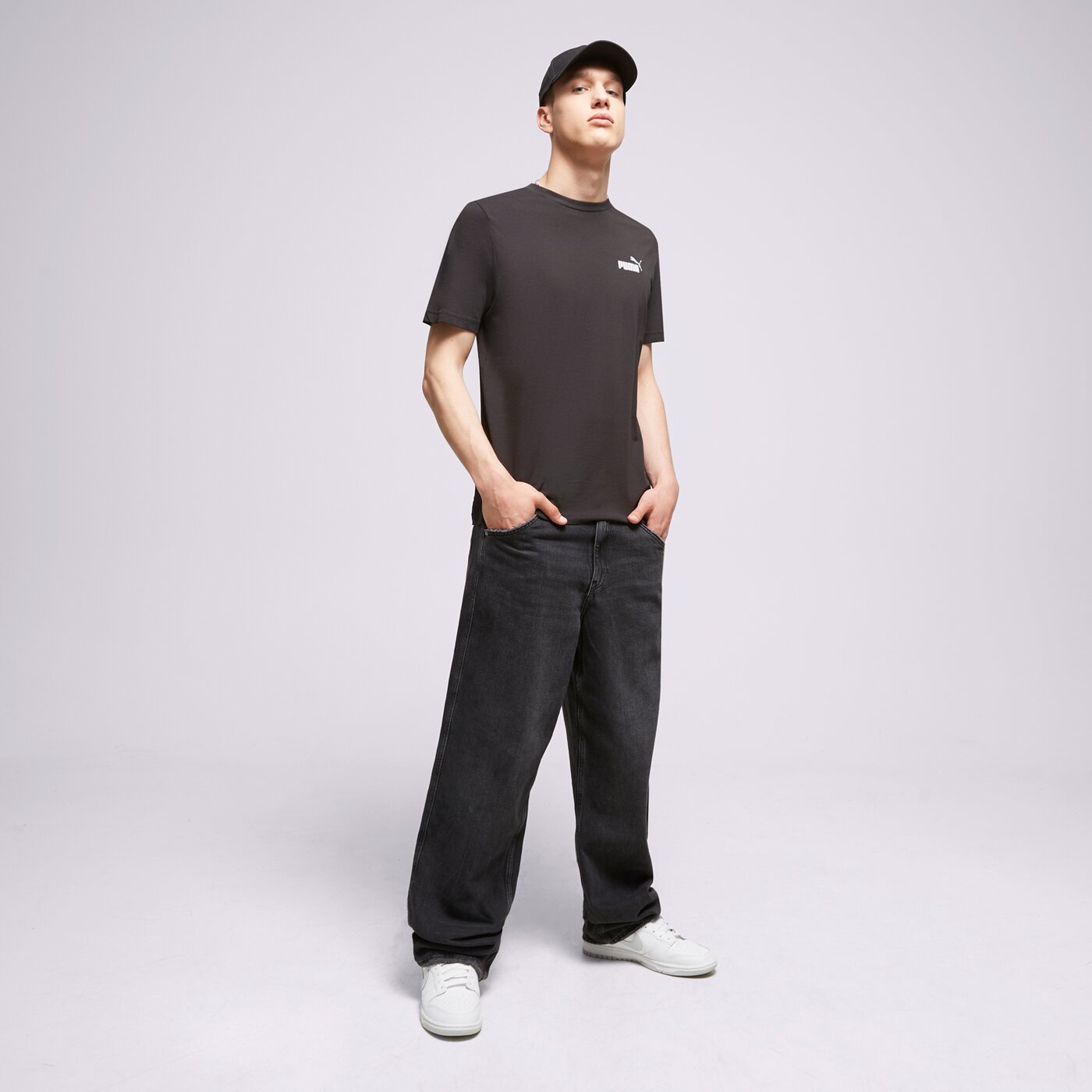 PUMA ТЕНИСКА ESS+ 2 COL SMALL LOGO 67447061 Мъжки Цвят черен Модни ...