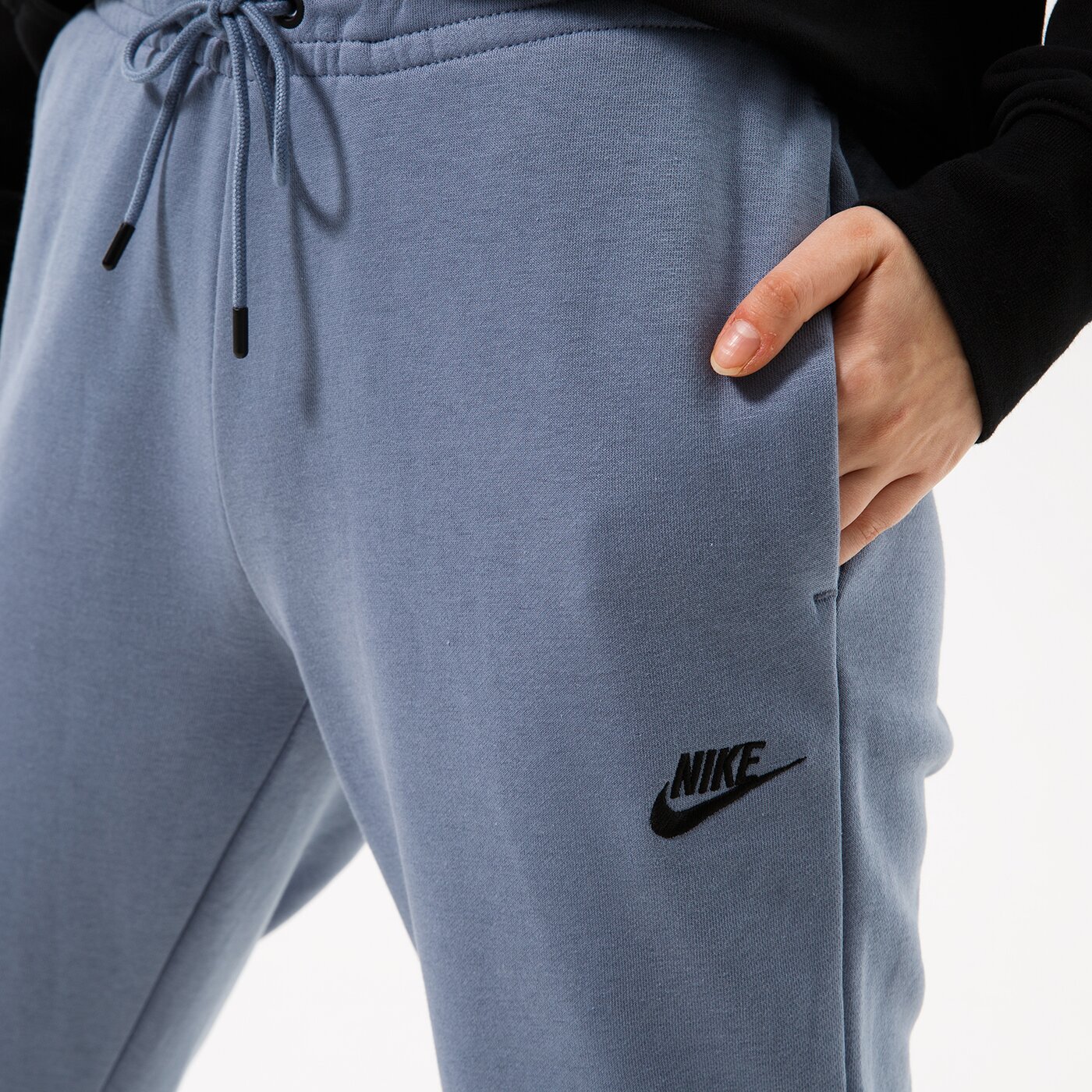 Nike ПАНТАЛОНИ W Nsw Essntl Reg Flc Mr Dx2320 493 Дамски Цвят син Модни