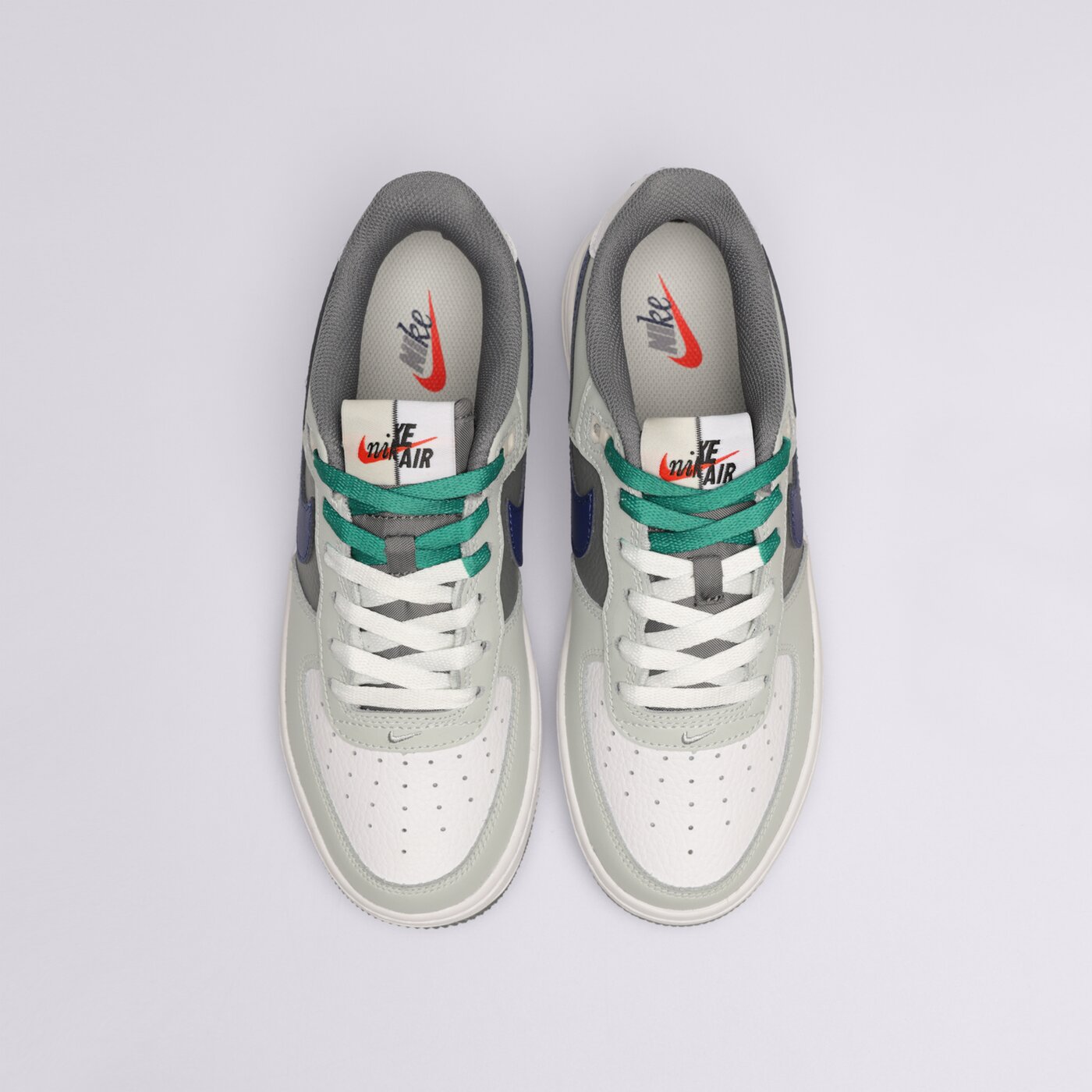 NIKE AIR FORCE 1 LV8 1 FB9035-001 Детски Цвят сив Модни Маратонки ...