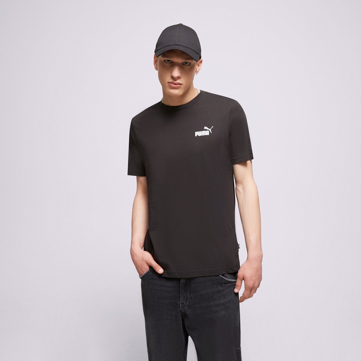 PUMA ТЕНИСКА ESS+ 2 COL SMALL LOGO 67447061 Мъжки Цвят черен Модни ...