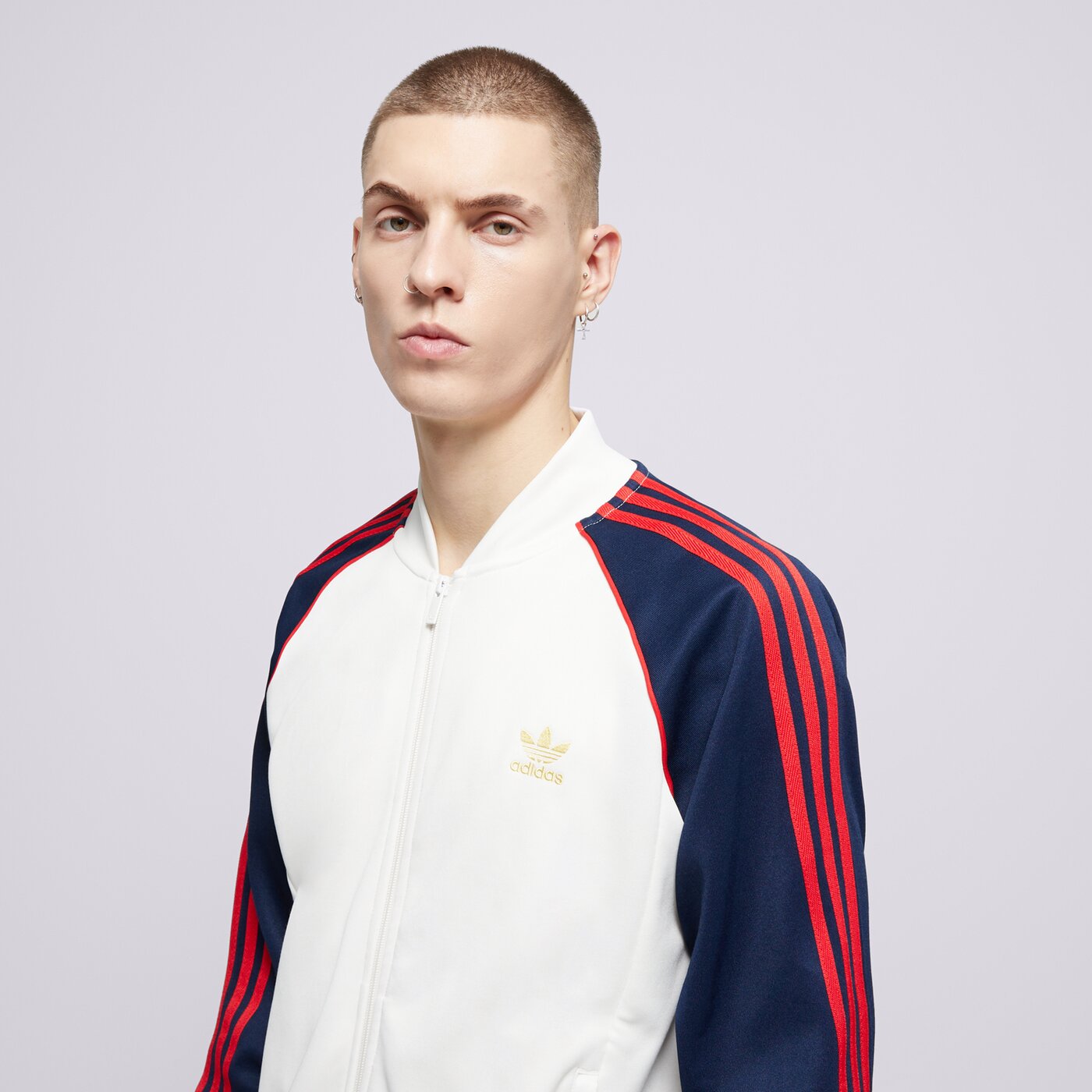 ADIDAS СУИТЧЪР SST TT IY9859 Мъжки Цвят бял Модни Суичъри Дрехи adidas ...