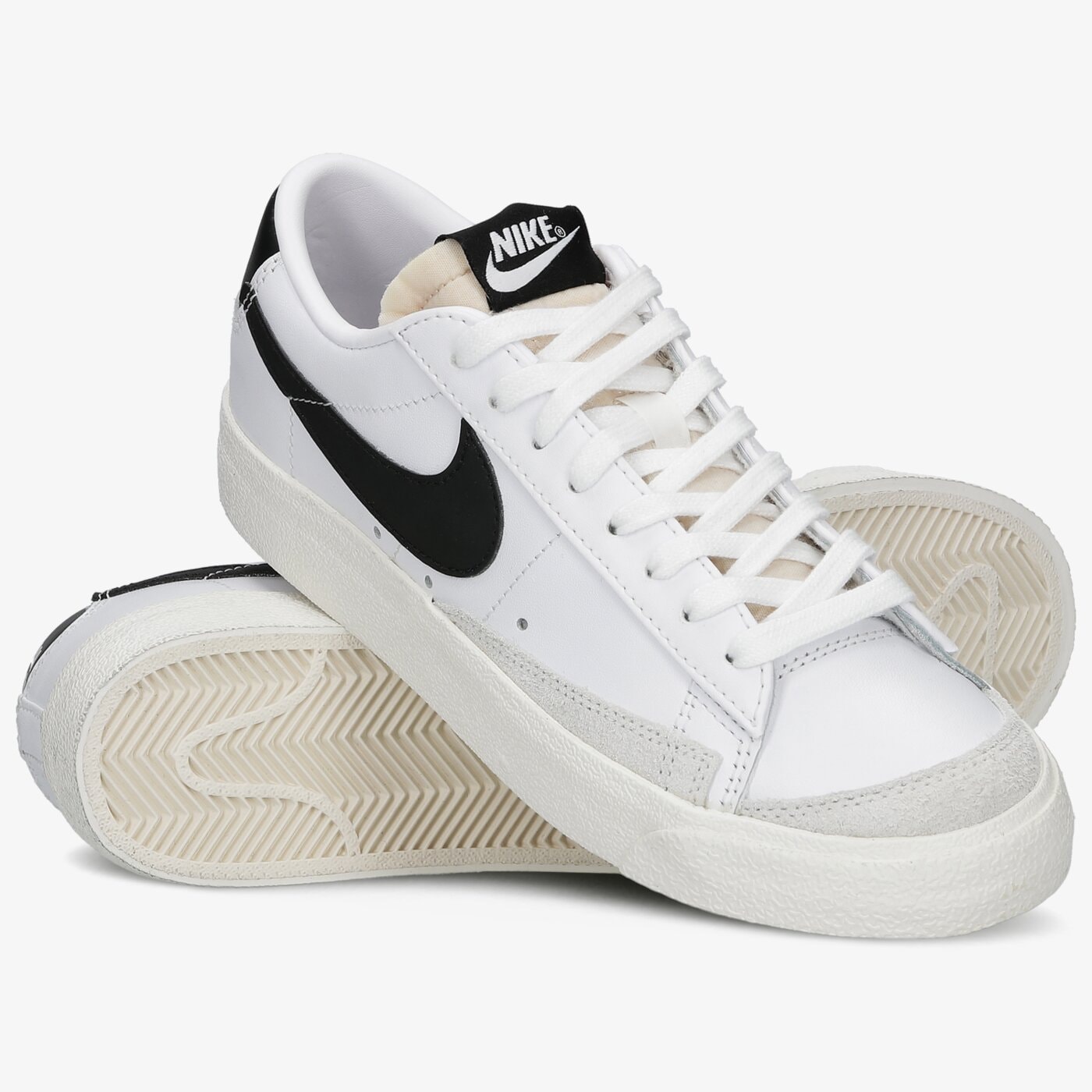 NIKE BLAZER LOW '77 DC4769-102 Дамски Цвят бял Модни Маратонки Обувки ...