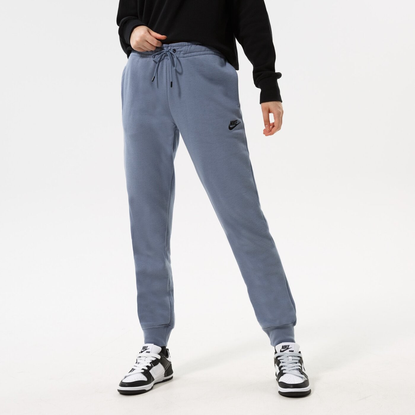 Nike ПАНТАЛОНИ W Nsw Essntl Reg Flc Mr Dx2320 493 Дамски Цвят син Модни