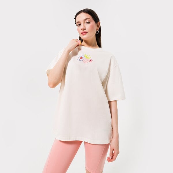 Adidas ТЕНИСКА Tee Gp3497 Дамски Цвят бежов Модни Тениски Дрехи Adidas
