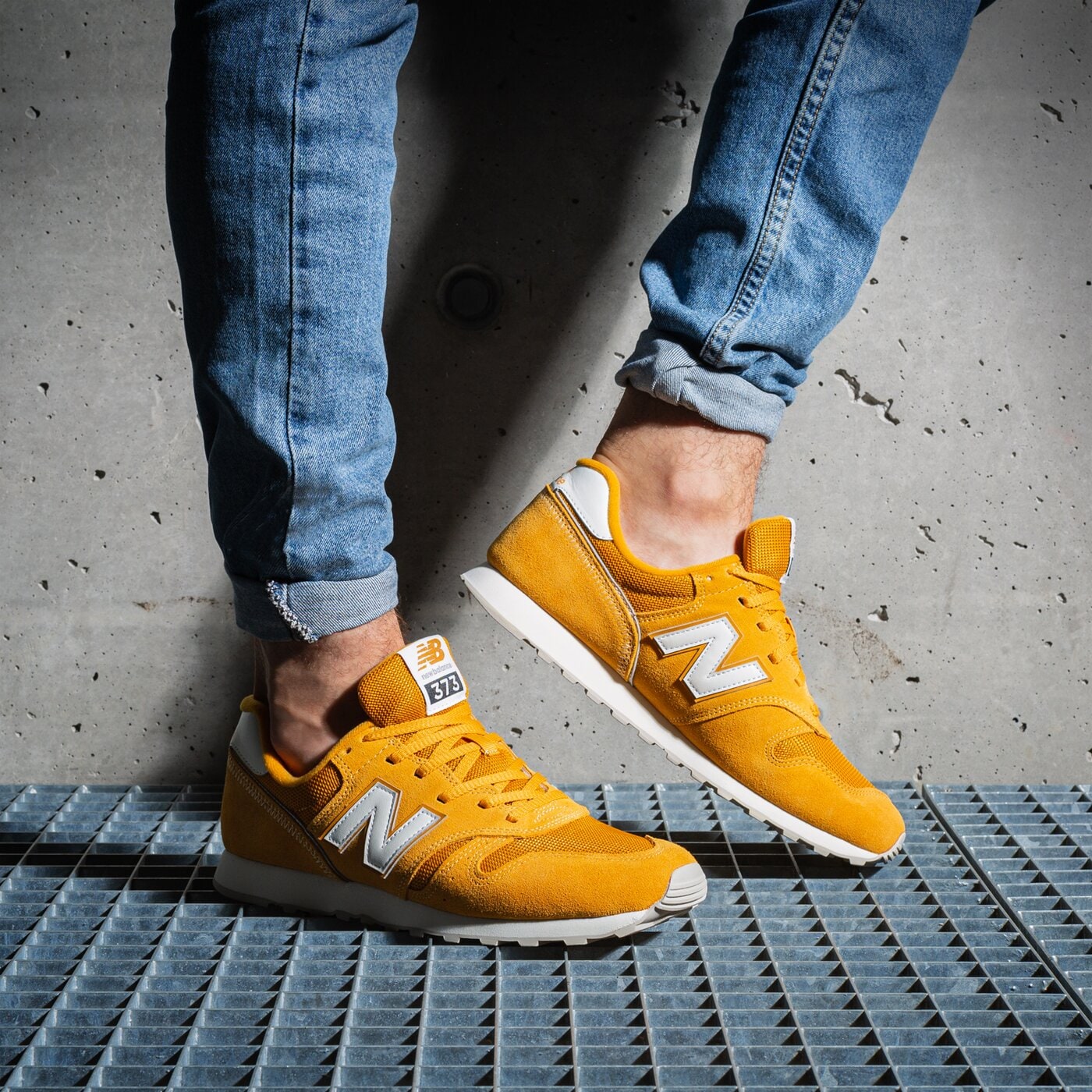 NEW BALANCE 373 ML373BL2 Мъжки Цвят жълт Модни Маратонки Обувки New Balance в онлайн магазин ...