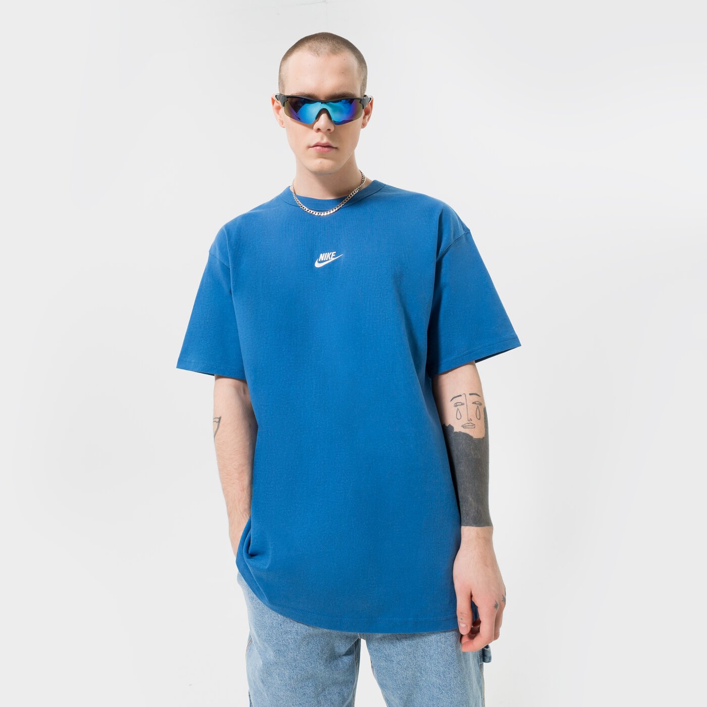 NIKE ТЕНИСКА M NSW PREM ESSNTL SUST TEE DO7392-407 Мъжки Цвят син Модни Тениски Дрехи Nike в ...