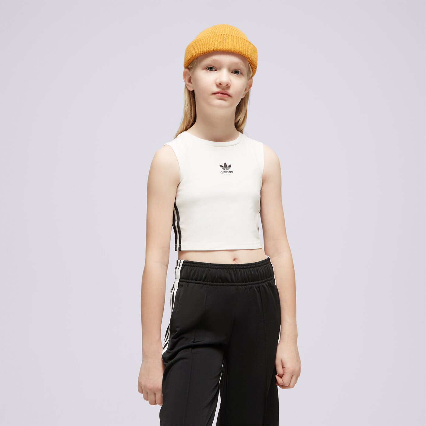 Adidas ТЕНИСКА Crop ПОТНИК ТОП Girl Ic3129 Детски Цвят бял Модни