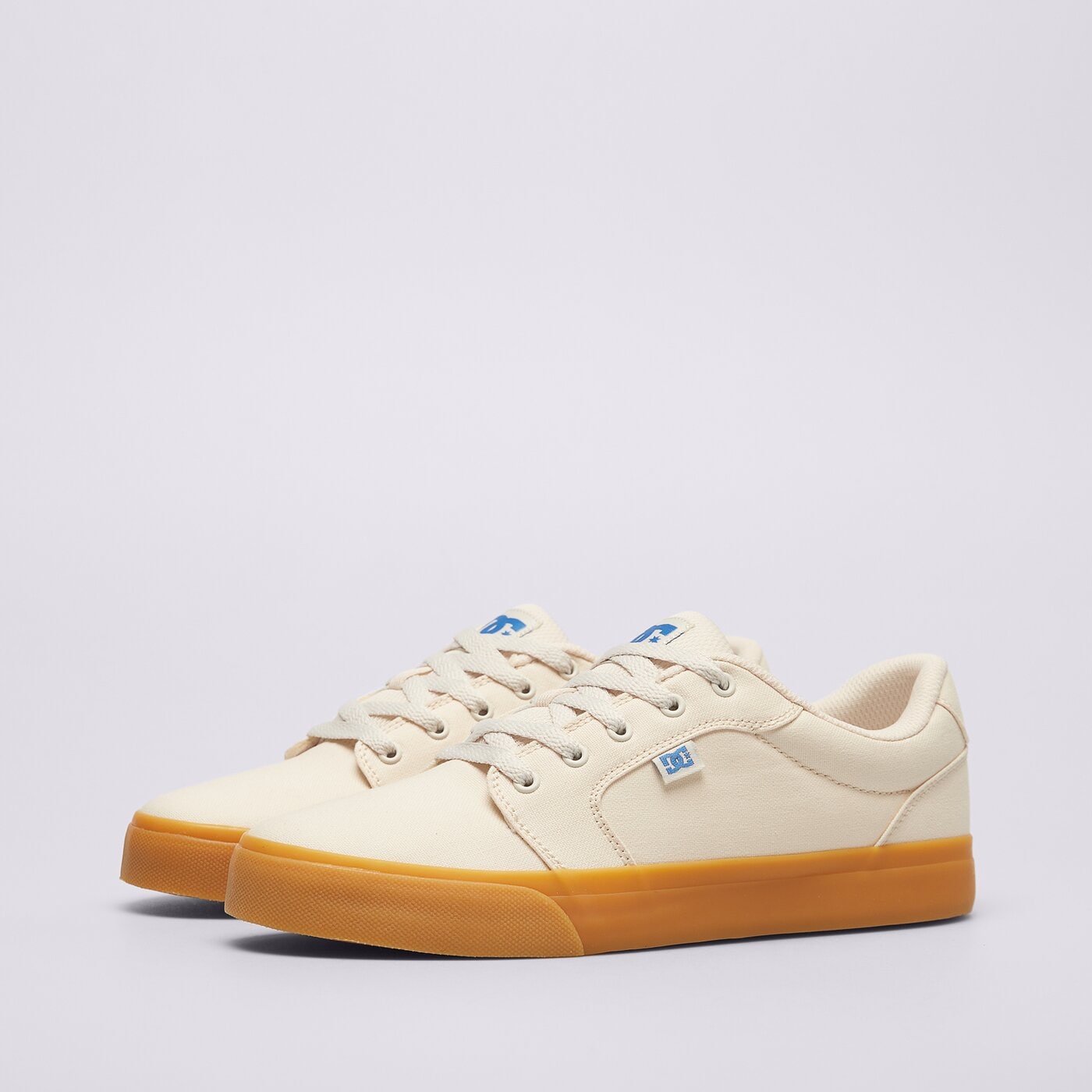 DC ANVIL 303190-CRE Мъжки Цвят бял Модни Маратонки Обувки DC в онлайн ...