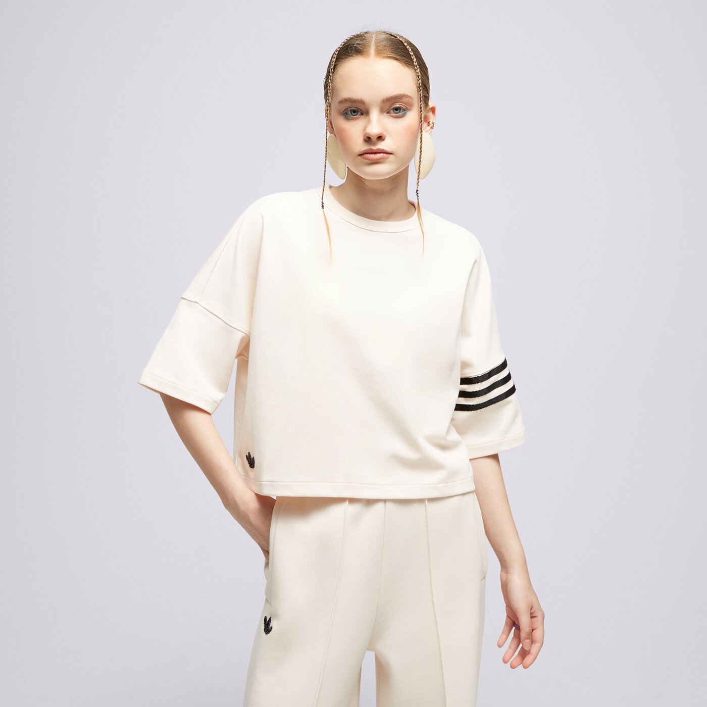 Adidas ТЕНИСКА ТЕНИСКА Im1830 Дамски Цвят бял Модни Тениски Дрехи