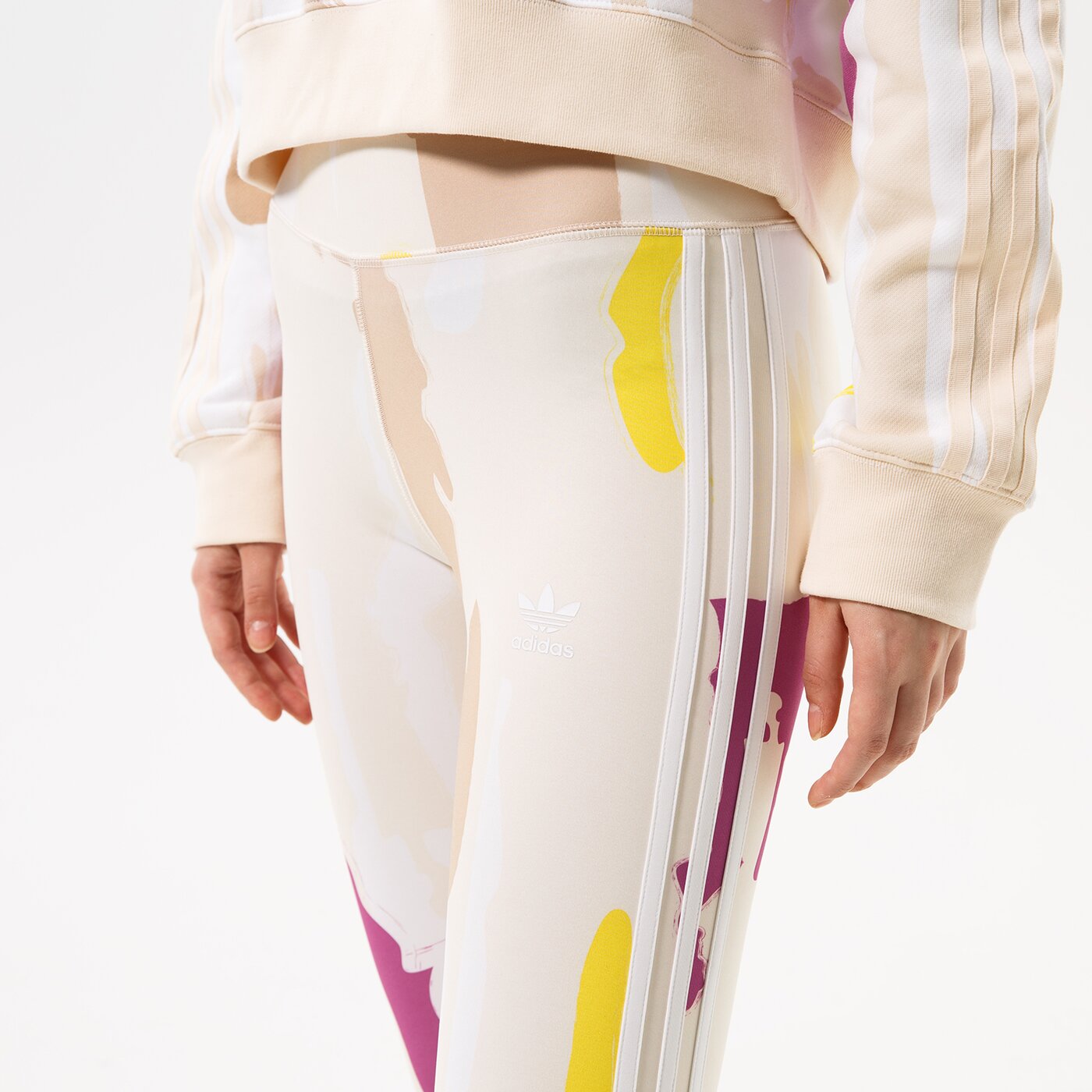 ADIDAS КЛИН 7/8 КЛИН HM2624 Дамски Цвят многоцветен Модни Панталони ...