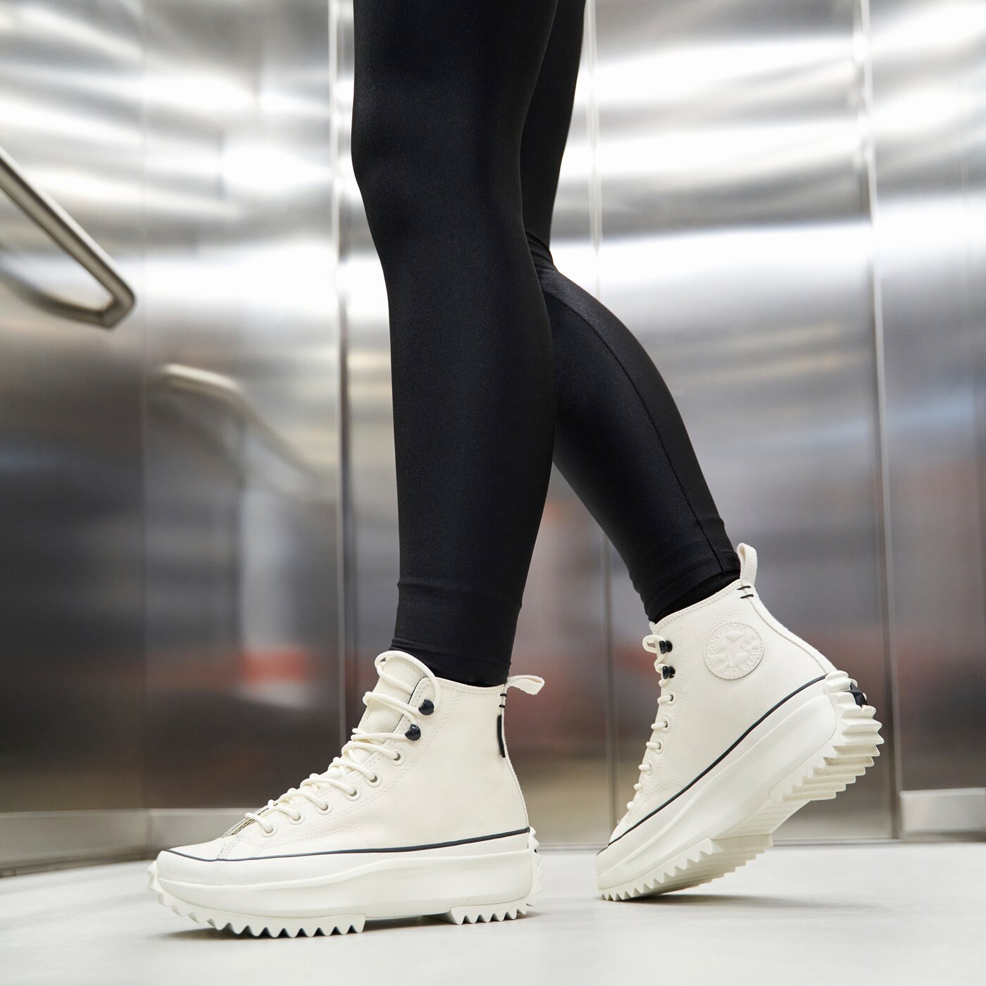 CONVERSE RUN STAR HIKE A05389C Дамски Цвят бежов Модни Маратонки Обувки ...