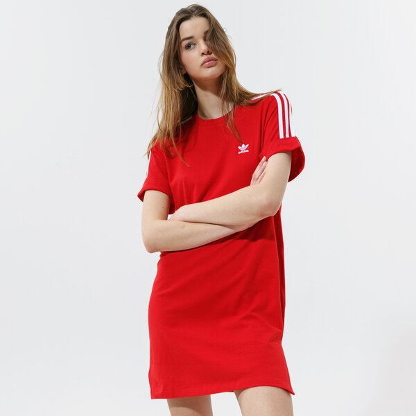 Adidas РОКЛЯ Tee АНЦУГs Gn2778 Дамски Цвят червен Модни Рокли и поли