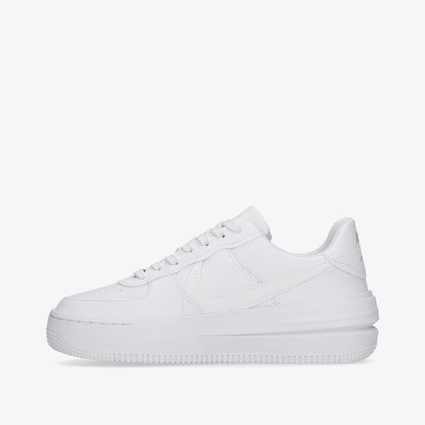 NIKE AIR FORCE 1 PLATFORM DJ9946-100 Дамски Цвят бял Модни Маратонки ...