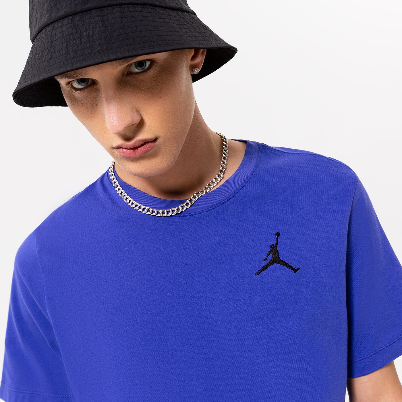 JORDAN ТЕНИСКА M J JUMPMAN CREW DC7485-432 Мъжки Цвят виолетов Модни ...