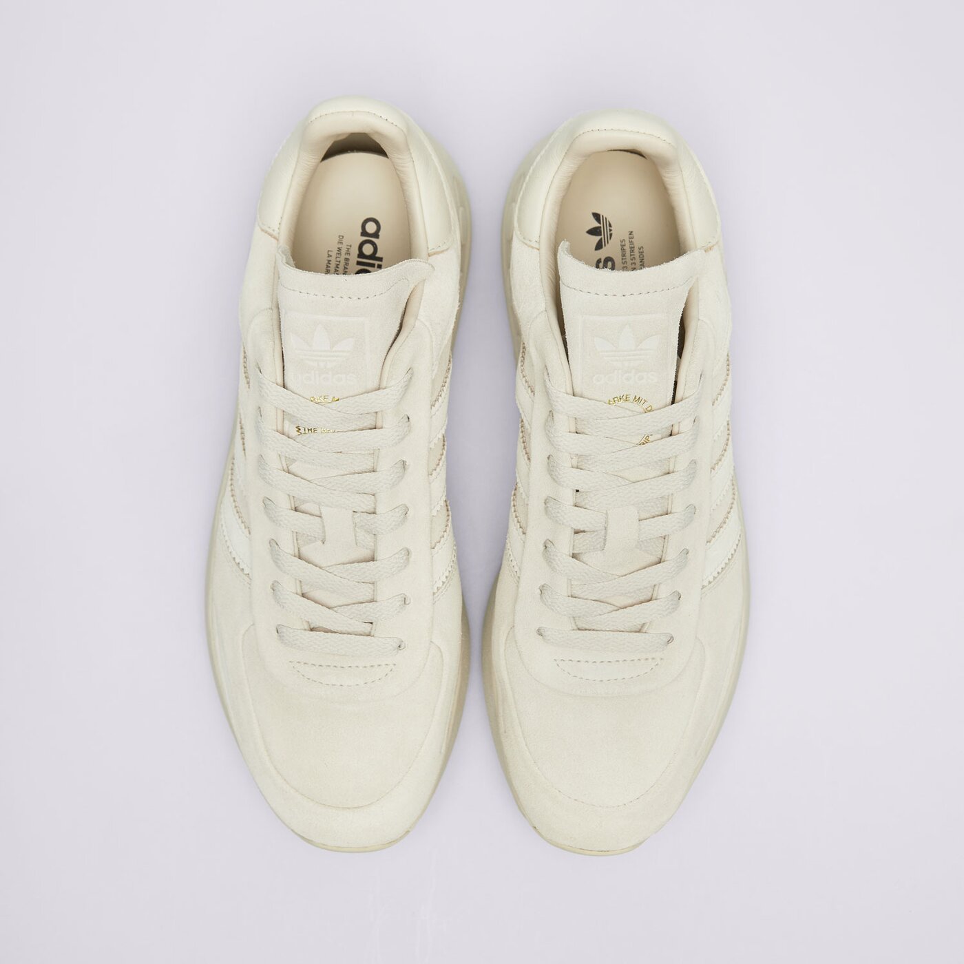 ADIDAS LA TRAINER LUX IH0295 Мъжки Цвят бежов Модни Маратонки Обувки ...