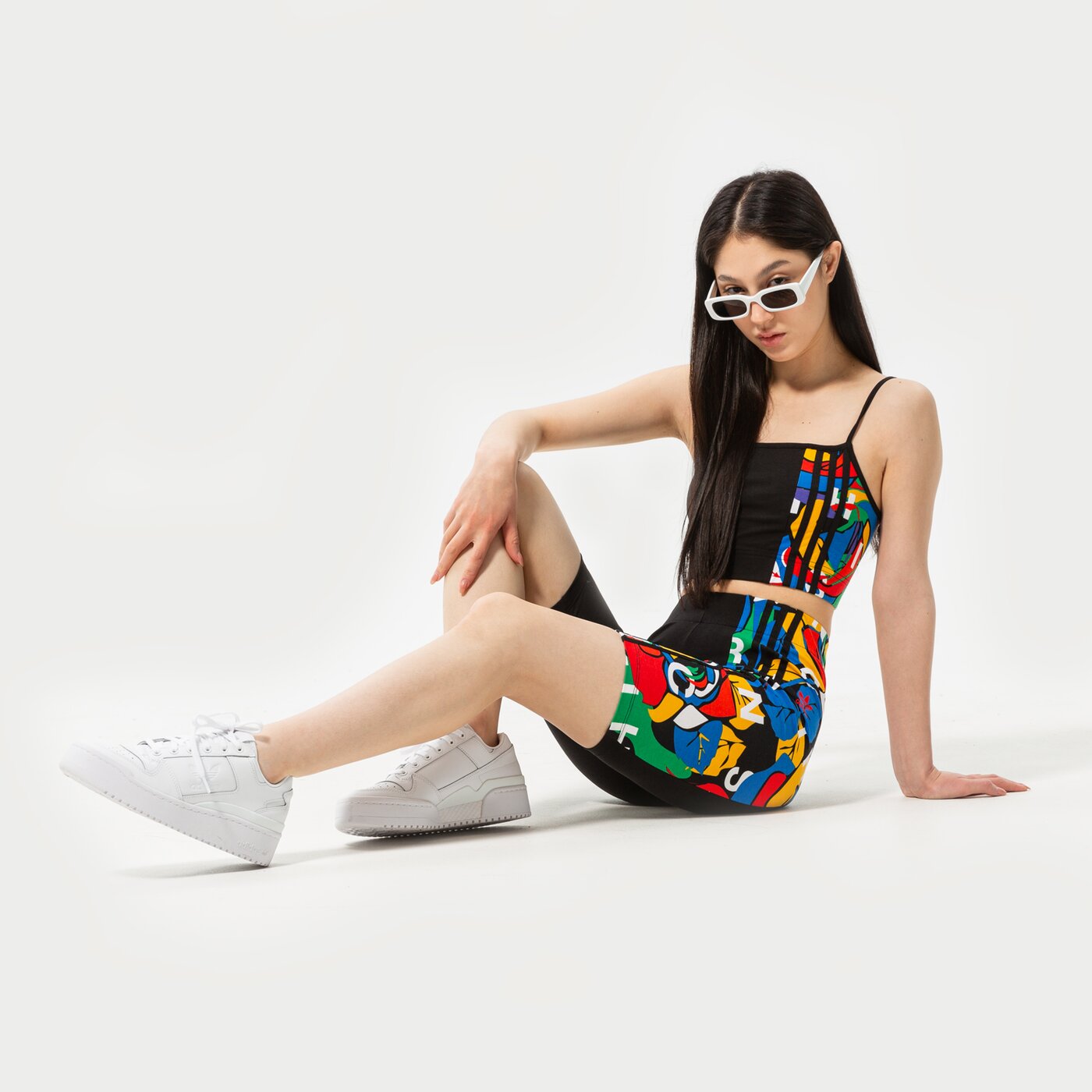 ADIDAS ШОРТИ КЛИН HC4472 Дамски Цвят черен Модни Къси панталони Дрехи ...