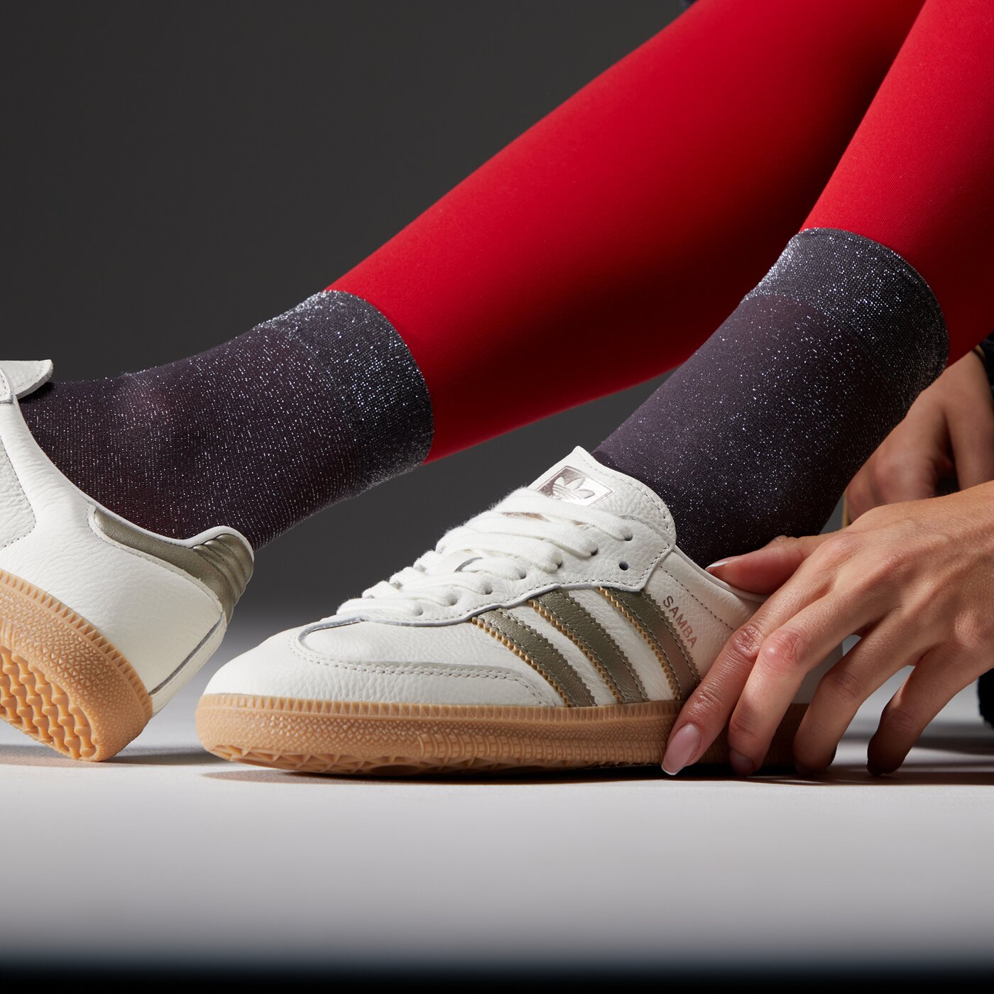 ADIDAS SAMBA OG W IG1964 Дамски Цвят бежов Модни Маратонки Обувки ...