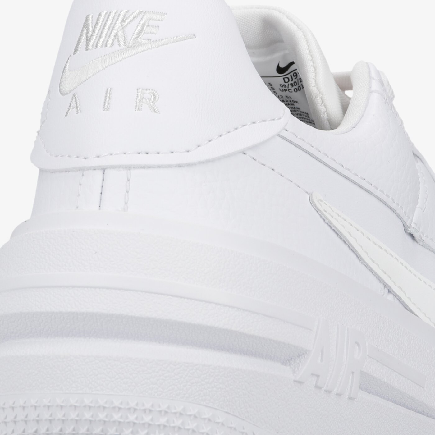 NIKE AIR FORCE 1 PLATFORM DJ9946-100 Дамски Цвят бял Модни Маратонки ...