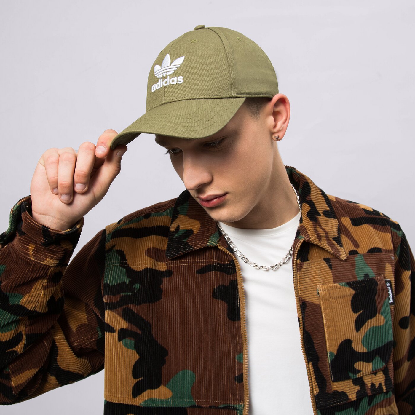 ADIDAS ШАПКА BASEB CLASS TRE HL9324 Дамски Цвят зелен Модни Шапки с ...