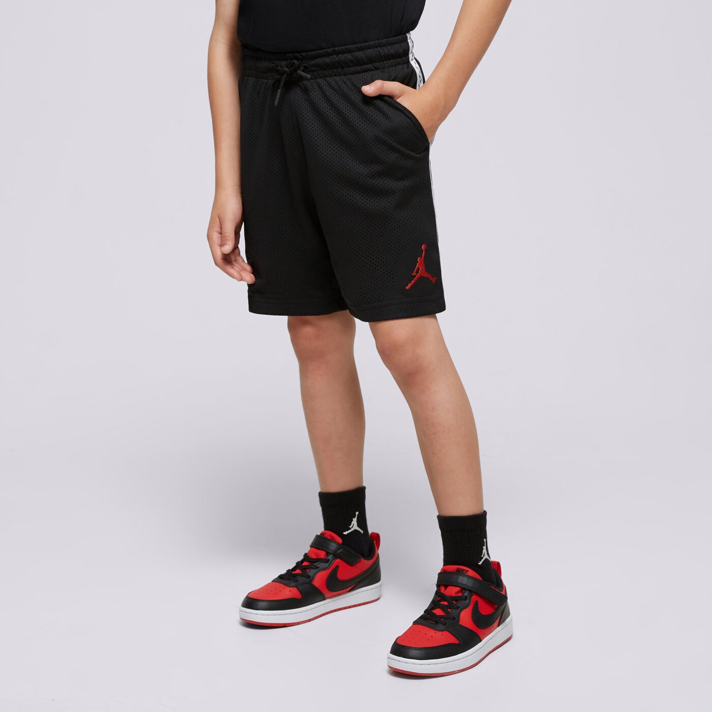 JORDAN ШОРТИ JDB MJ FLT MVP MESH SHORT BOY 95C885-023 Детски Цвят черен ...