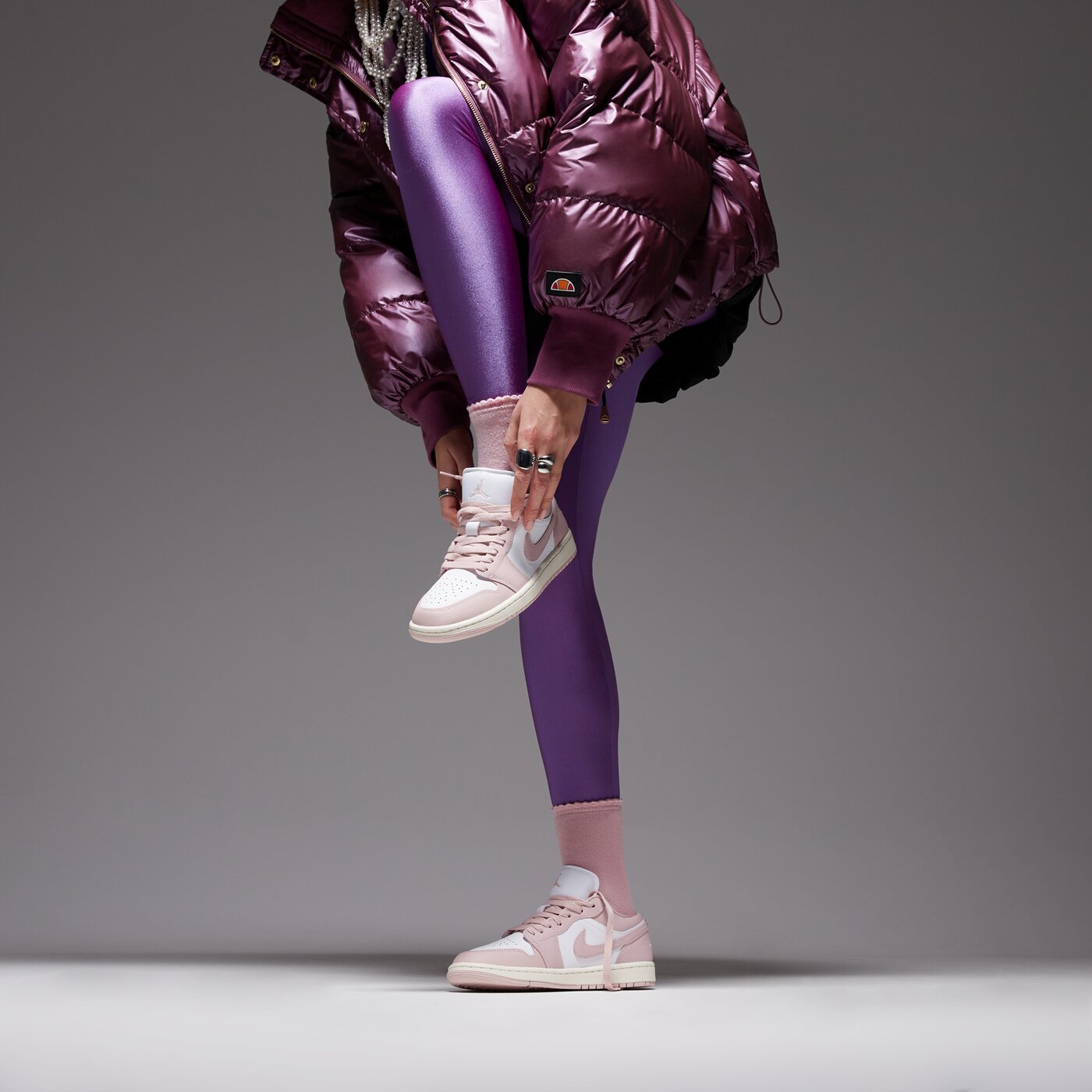 AIR JORDAN 1 LOW DC0774-162 Дамски Цвят бял Модни Маратонки Обувки ...