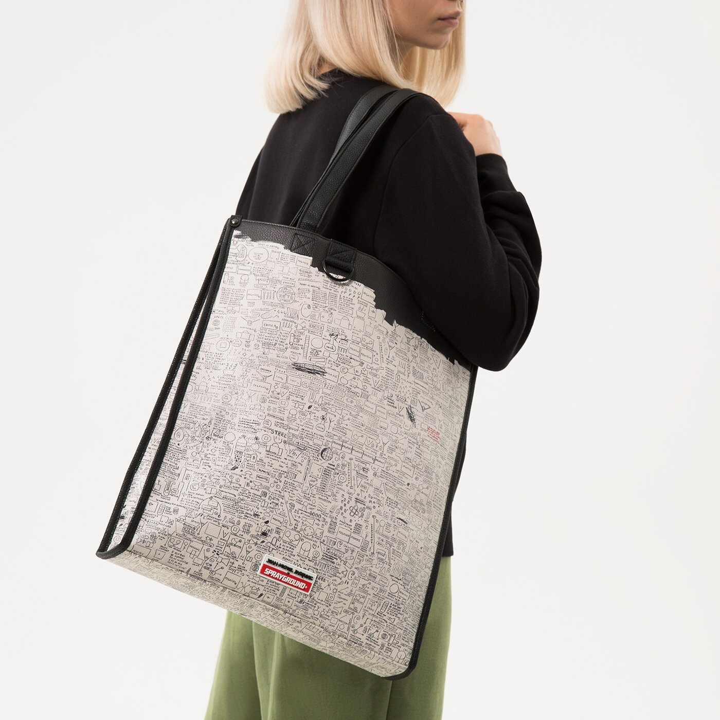 SPRAYGROUND САК BASQ TOTE MESSGER BAG 910T4174NSZ Дамски Цвят ...