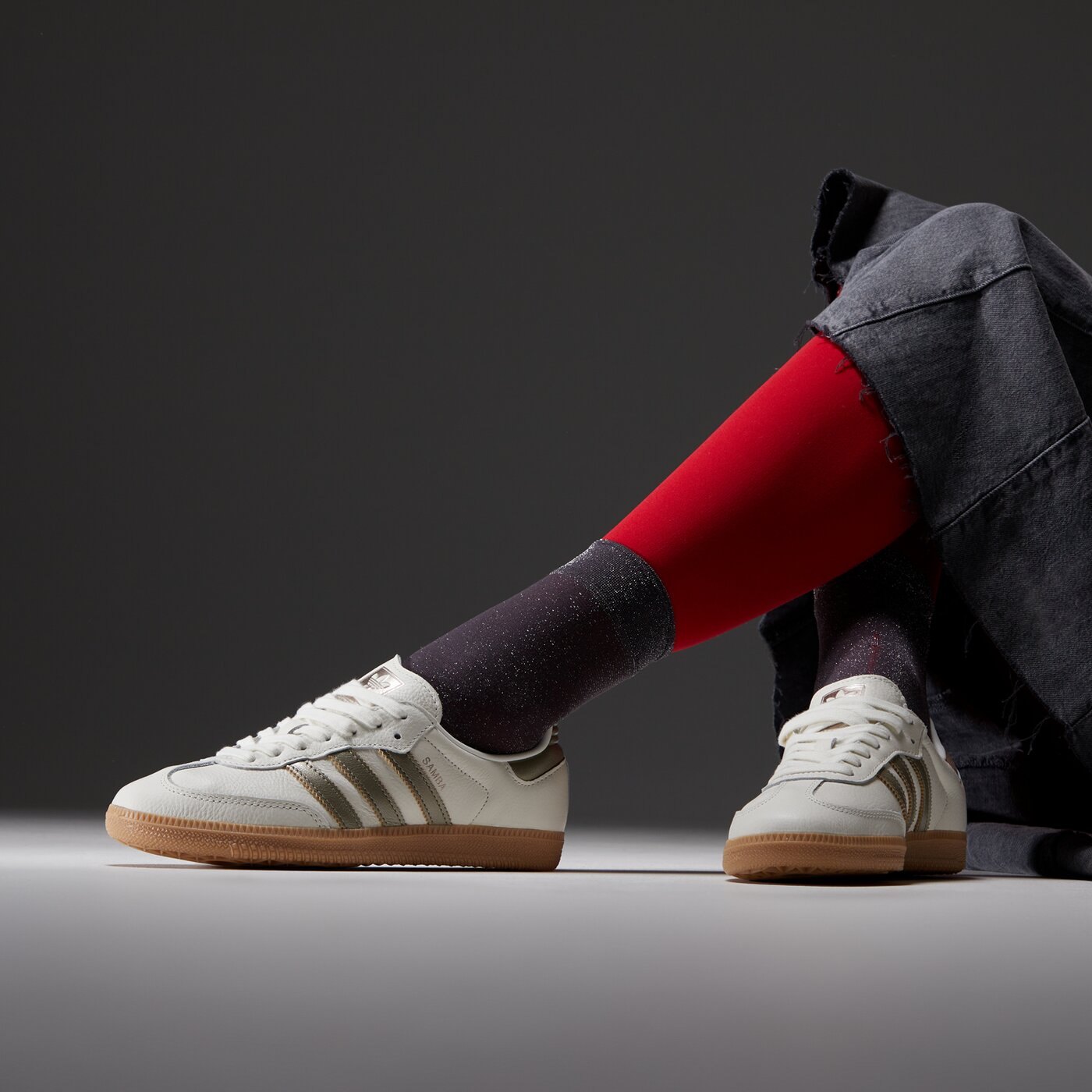 ADIDAS SAMBA OG W IG1964 Дамски Цвят бежов Модни Маратонки Обувки ...