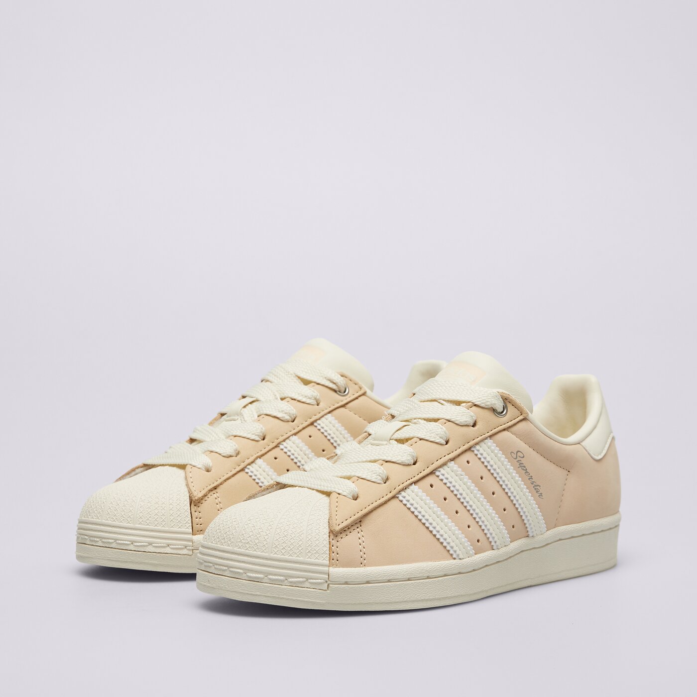 ADIDAS SUPERSTAR W IE3039 Дамски Цвят бежов Модни Маратонки Обувки ...