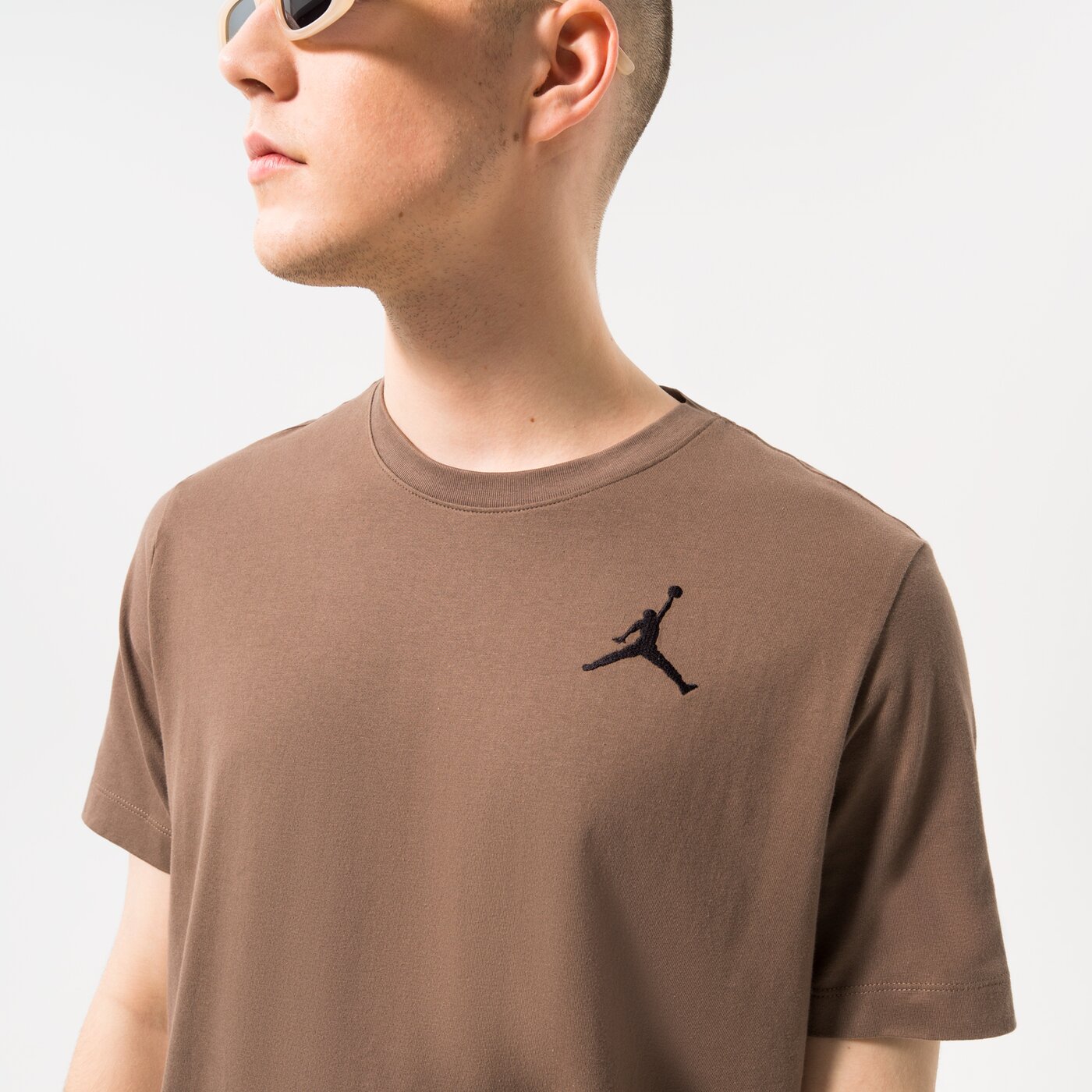 JORDAN ТЕНИСКА M J JUMPMAN EMB SS CREW DC7485-274 Мъжки Цвят сив Модни ...