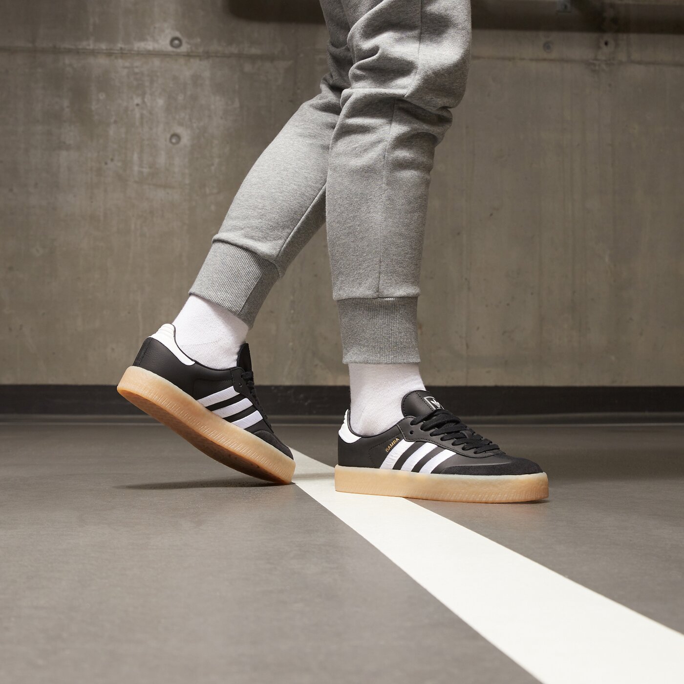 ADIDAS SAMBAE W ID0436 Дамски Цвят черен Модни Маратонки Обувки adidas ...