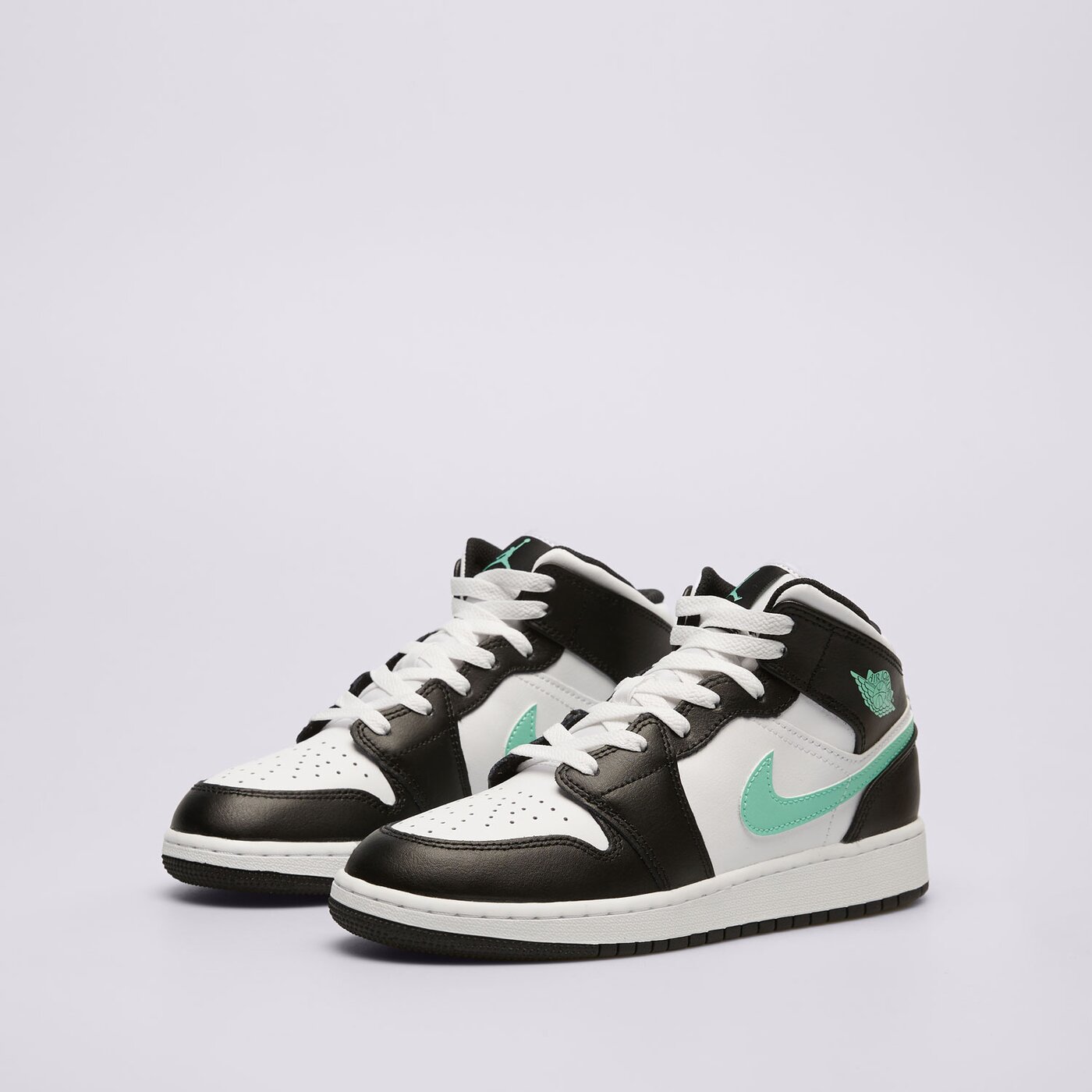 AIR JORDAN 1 MID DQ8423-103 Детски Цвят бял Модни Маратонки Обувки ...