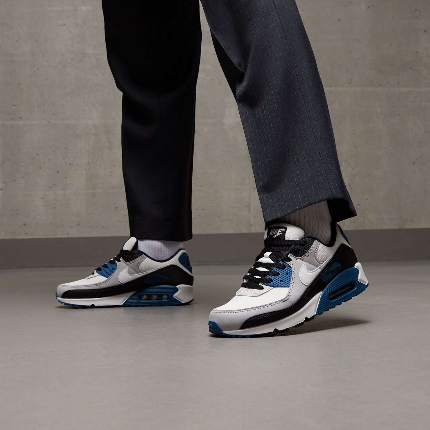 NIKE AIR MAX 90 FB9658-002 Мъжки Цвят бежов Модни Маратонки Обувки Nike ...