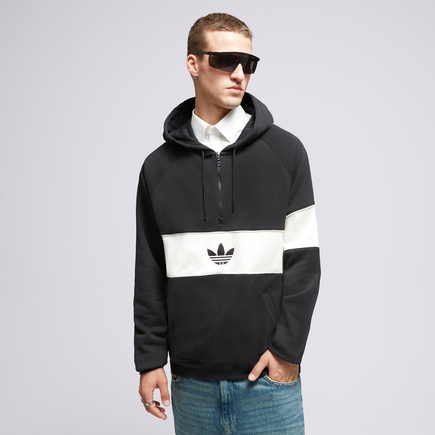ADIDAS СУИТЧЪР С КАЧУЛКА HACK NY HOODIE IP9488 Мъжки Цвят черен Модни ...