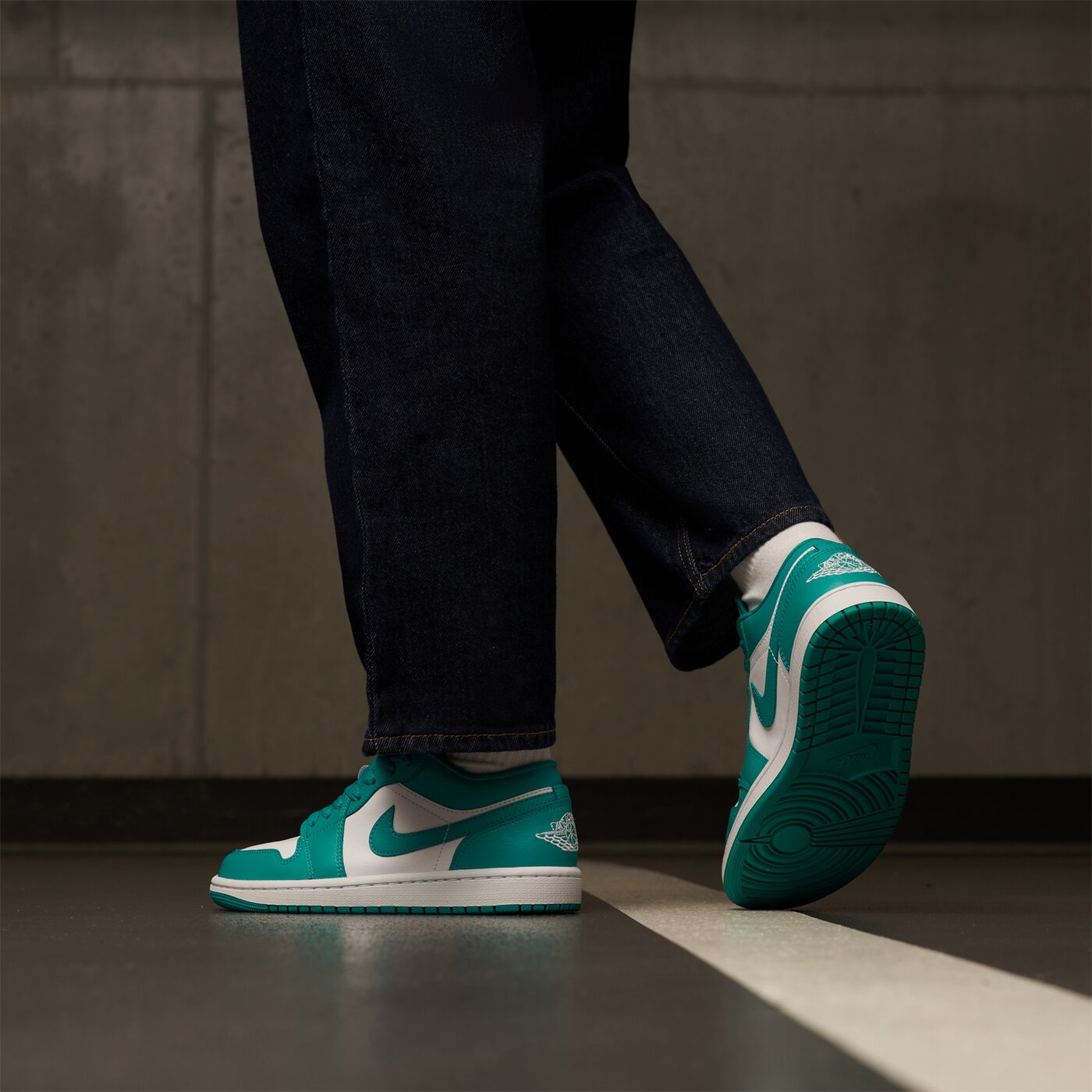 AIR JORDAN 1 LOW DC0774-132 Дамски Цвят зелен Модни Маратонки Обувки ...