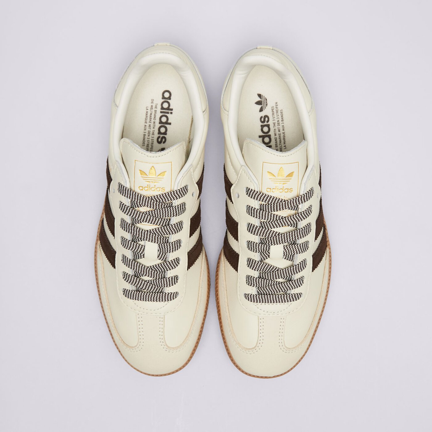 ADIDAS SAMBA OG W JS3181 Дамски Цвят кремаво Модни Маратонки Обувки ...